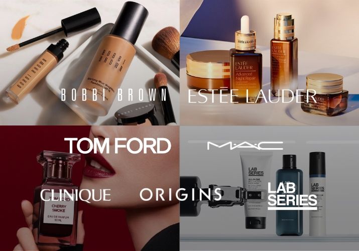 Brand - Estee Lauder | Lab Series | MAC | Tom Ford Beauty | Bobbi Brown ...